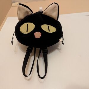 Bags | 203 Trigun Anime Kuroneko Sama Cat Head Vintage Kawaii Plush ...
